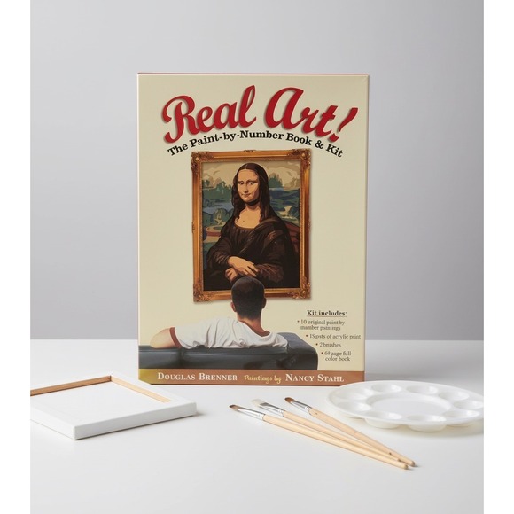 Workman Publishing | Office | Vintage Real Art The Paint By Number Book ...